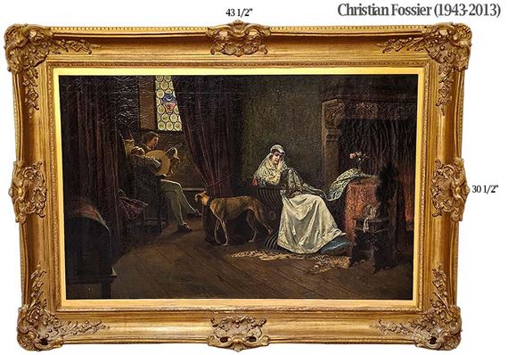 French Christian Fossier | 5 Artworks at Auction | MutualArt