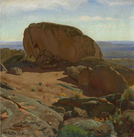 William Gilbert Collins | Desert Landscape | MutualArt