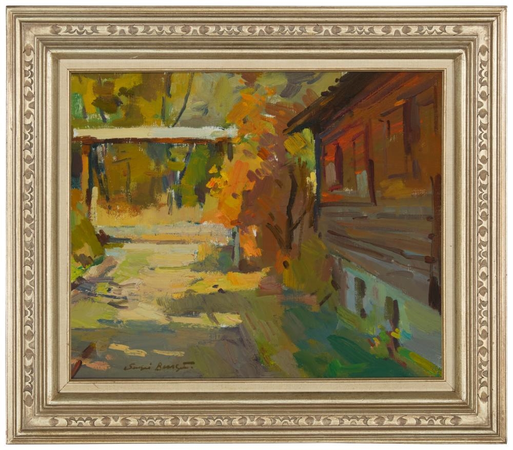 Sergei Bongart | Driveway with trees | MutualArt