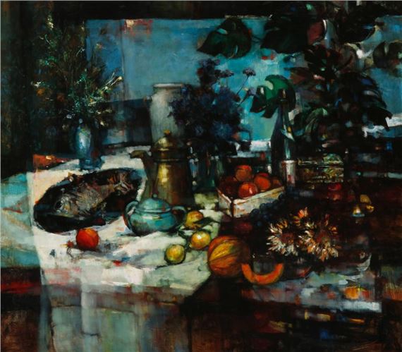 Jennie 'Gina' Tomao Stephanopoulos | Tabletop still life | MutualArt