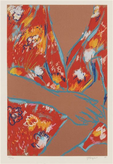 George Segal | Woman in Red Kimono | MutualArt