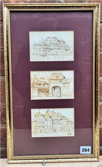 Constance Bidder | CONSTANCE BIDDER PEN DRAWING BUTZBACH AND ...