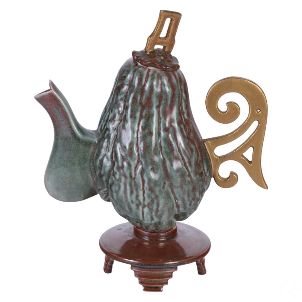Adrian Saxe | Gourd Teapot (1983) | MutualArt