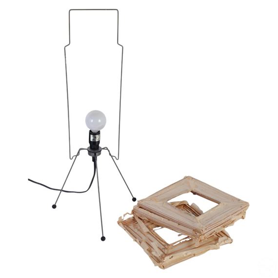 Isamu Noguchi | Isamu Noguchi 1904-1988 Vintage Akari Table Lamp ...