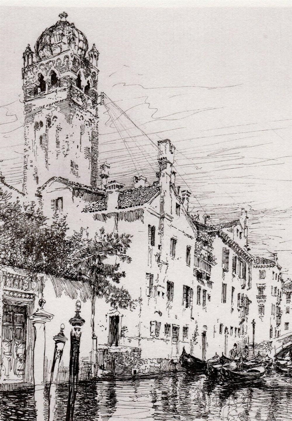 Joseph Pennell | A Venetian Palazzo (1884) | MutualArt