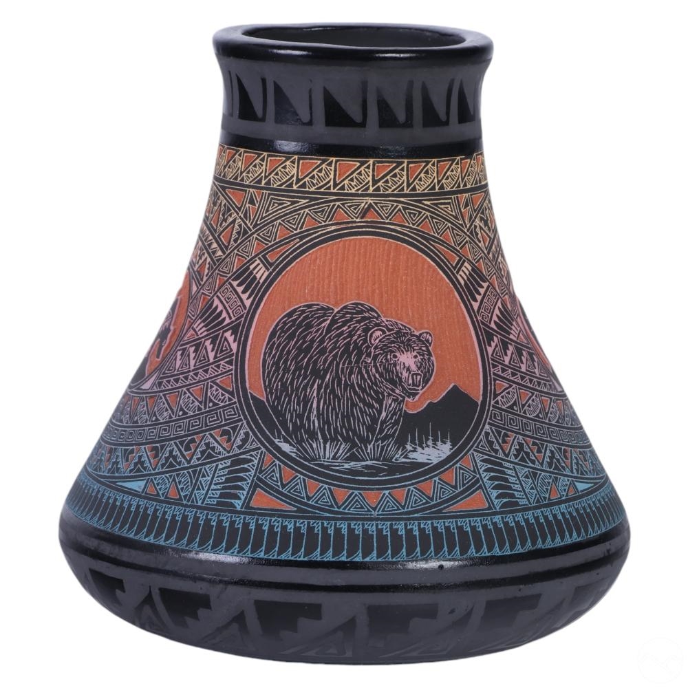 Marvin Blackmore | Southwest Studio Pottery Vase | MutualArt