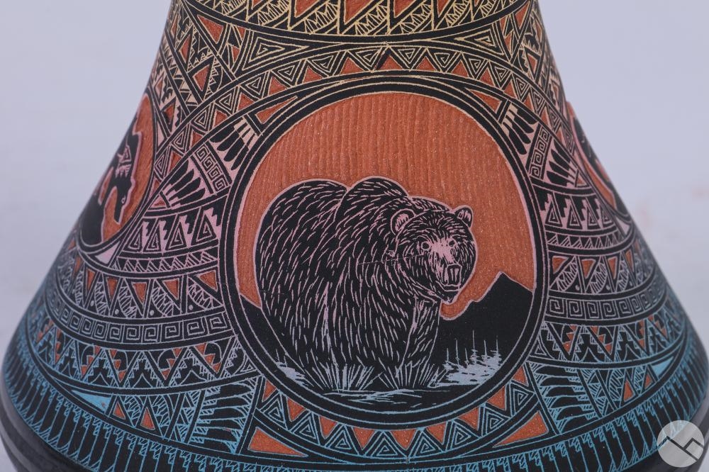 Marvin Blackmore | Southwest Studio Pottery Vase | MutualArt