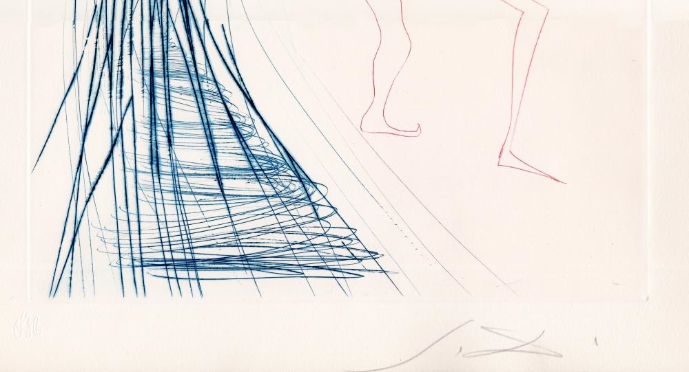 Salvador Dalí | Salvador Dali Tristan Etching Signed Limited Framed ...