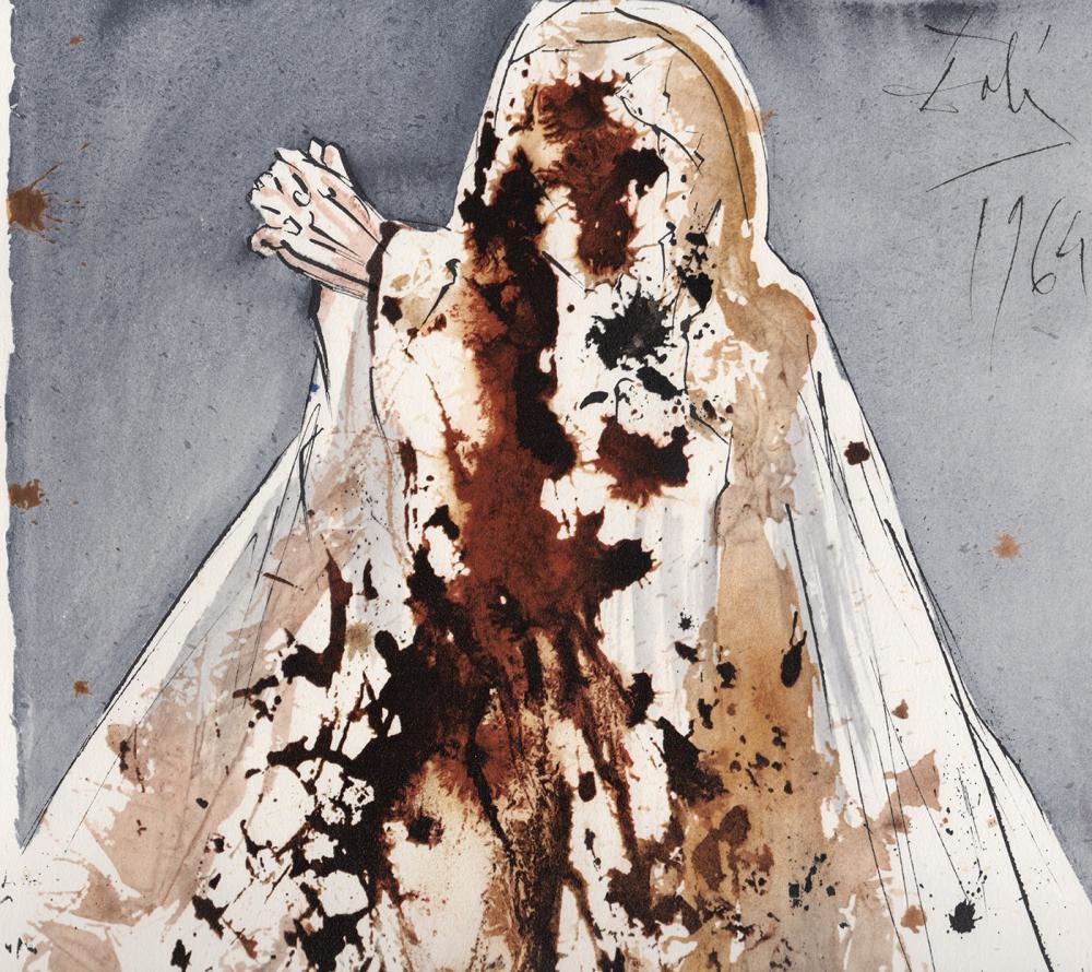 Salvador Dalí | Salvador Dali Original 1967 Lazarus Framed Lithograph ...