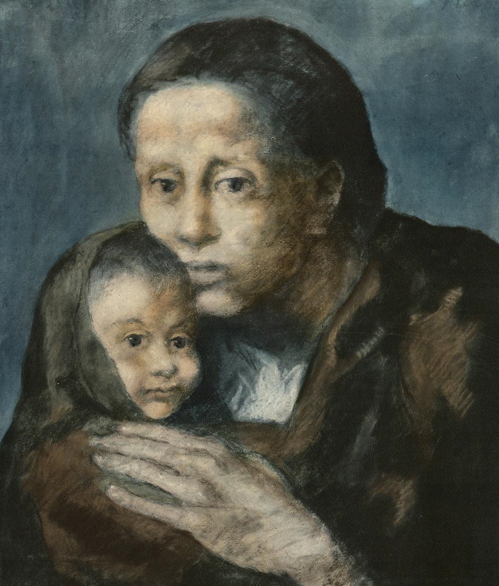 Pablo Picasso | Mother And Child (1963) | MutualArt