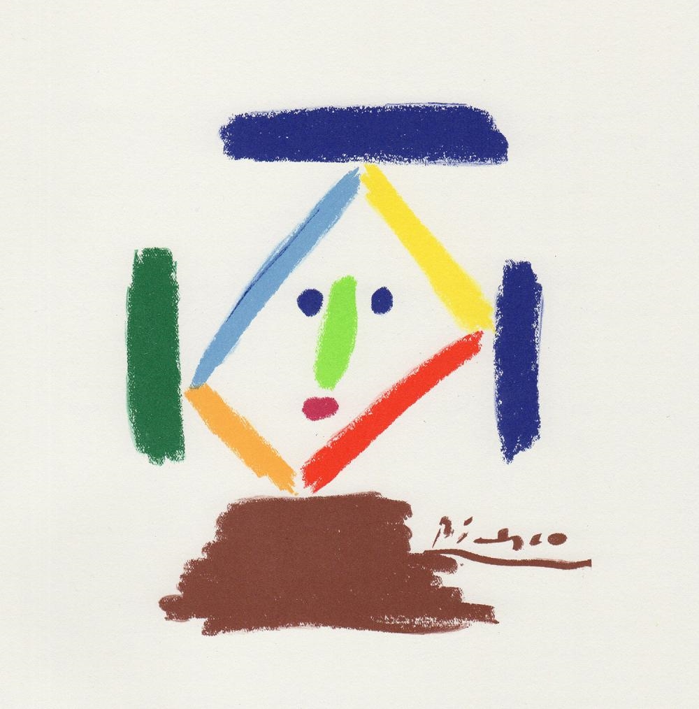 Pablo Picasso | Gallery Framed After Pablo Picasso 1968 Color ...