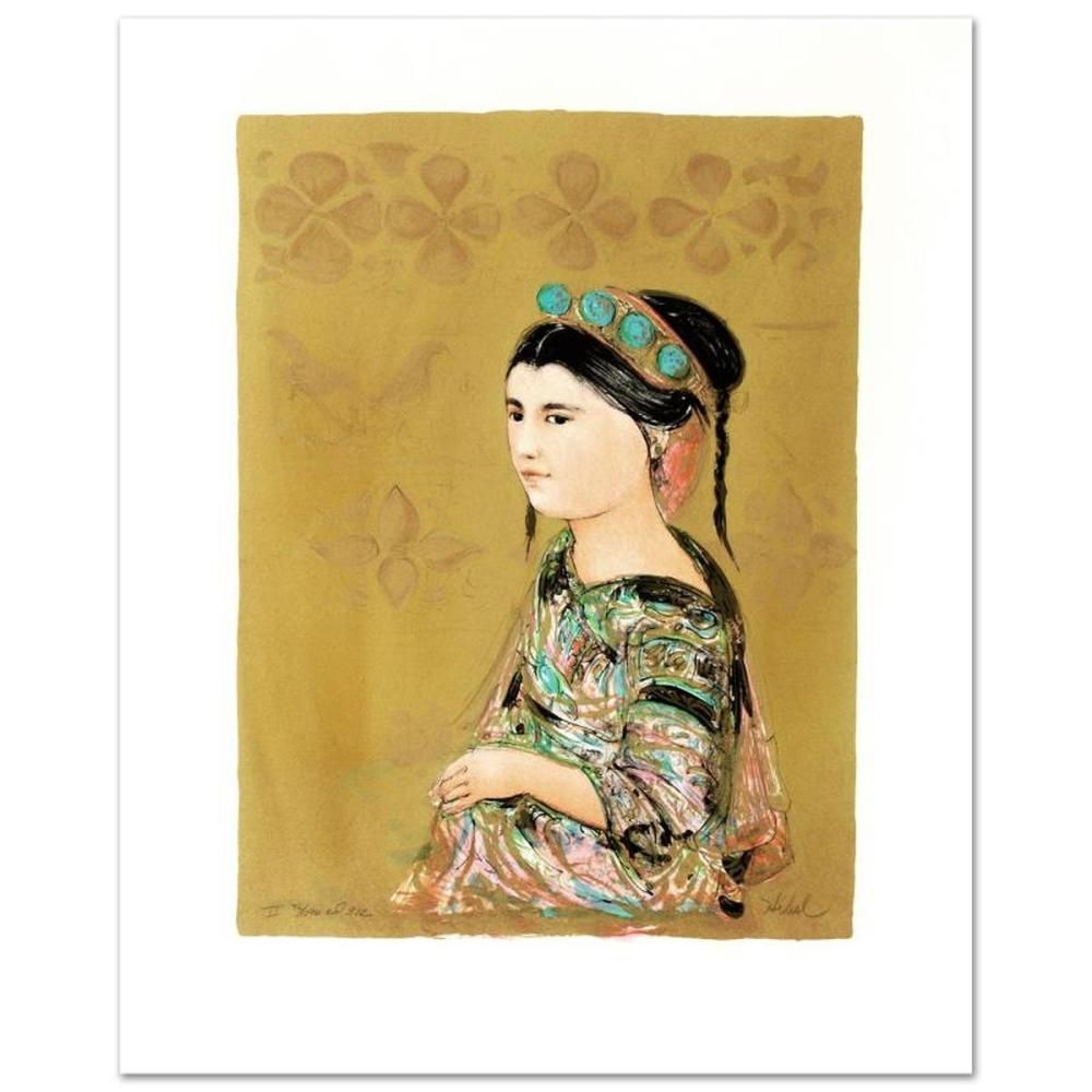 Edna Hibel | Hill Tribe Maiden Limited Edition Lithograph by Edna Hibel ...