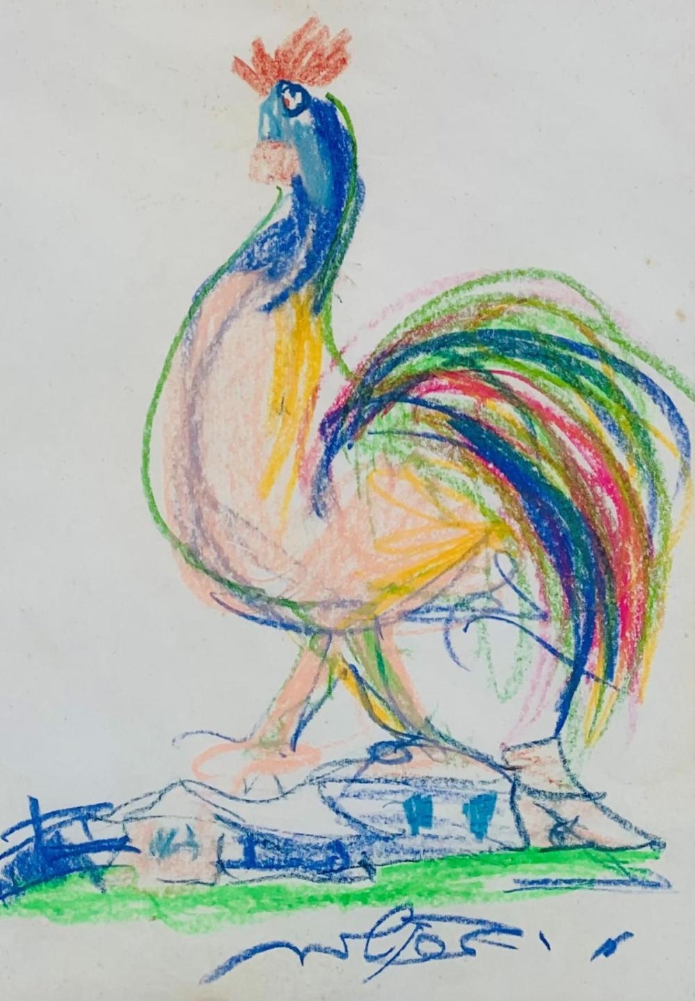 Moshe Bernstein | RoosterÂ | MutualArt