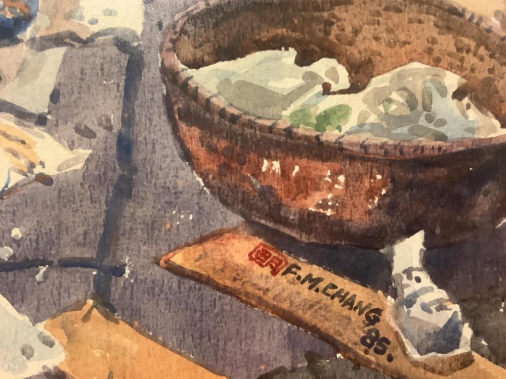 Chang Fee Ming | Chang Fee Ming Original Signed Watercolor Picture ...