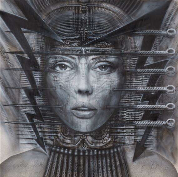 H. R. Giger | Harkonnen table and chairs (1982) | MutualArt