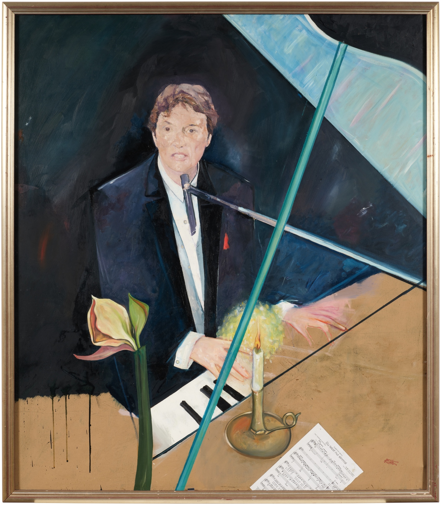 Bruno Bruni | Udo Jürgens at the piano (2000) | MutualArt