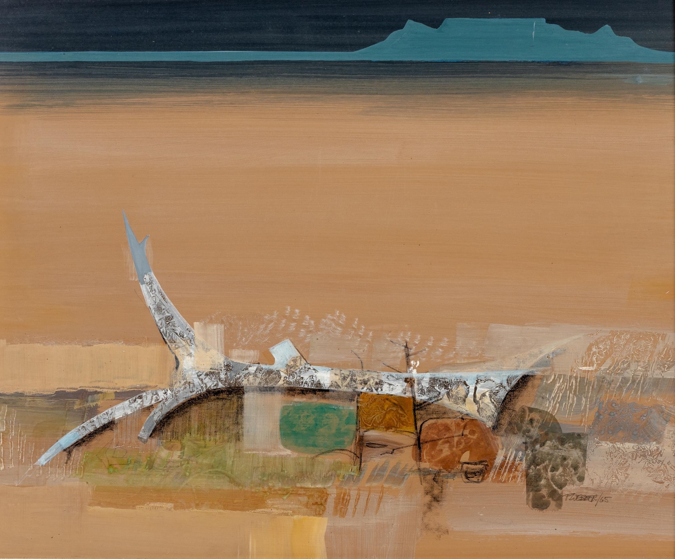 Peter Graham Webber | ABSTRACT LANDSCAPE WITH TABLE MOUNTAIN (65 ...