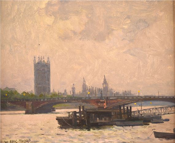 William Eric Thorp | 'Houses of Parliament | MutualArt