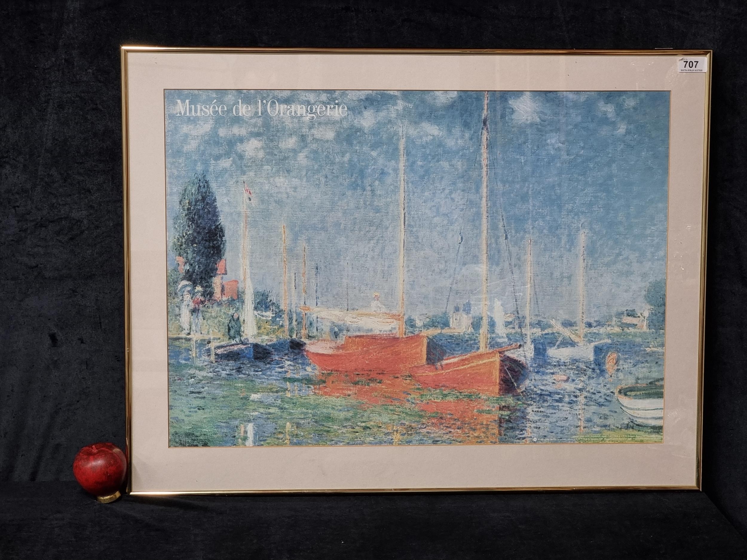 Claude Monet | Claude Monet' titled 'Red Boats at Argenteuil | MutualArt