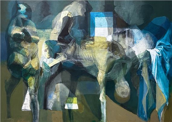 Howard Warshaw | Deposition in the Street (1974) | MutualArt