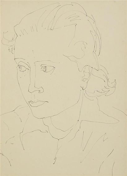 Elizabeth Rivers | Portrait of Hilary Heron | MutualArt