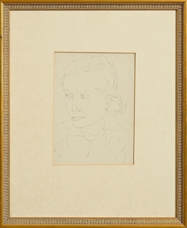 Elizabeth Rivers | Portrait of Hilary Heron | MutualArt