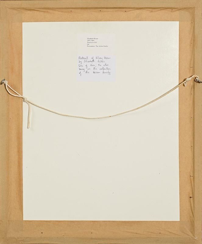 Elizabeth Rivers | Portrait of Hilary Heron | MutualArt