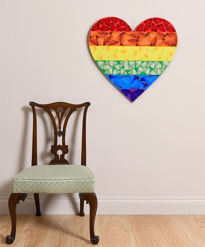 Damien Hirst | Butterfly Heart (2020) | MutualArt