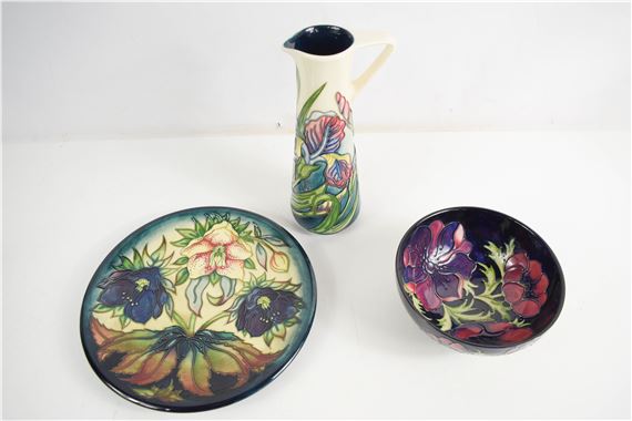 Nicola Slaney | Three examples of Moorcroft pottery | MutualArt