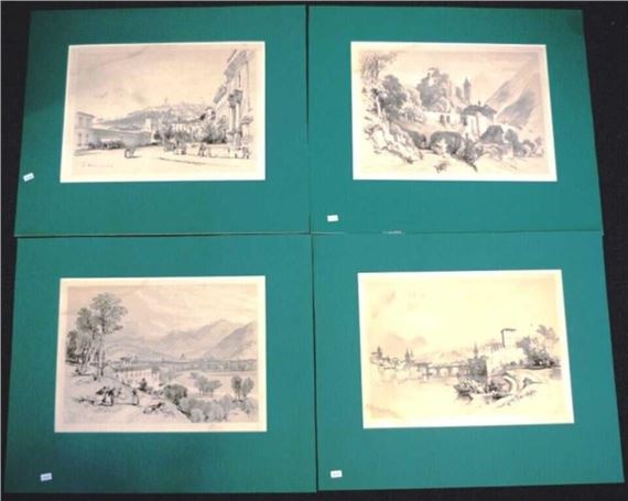 James Duffield Harding | Various scenes | MutualArt