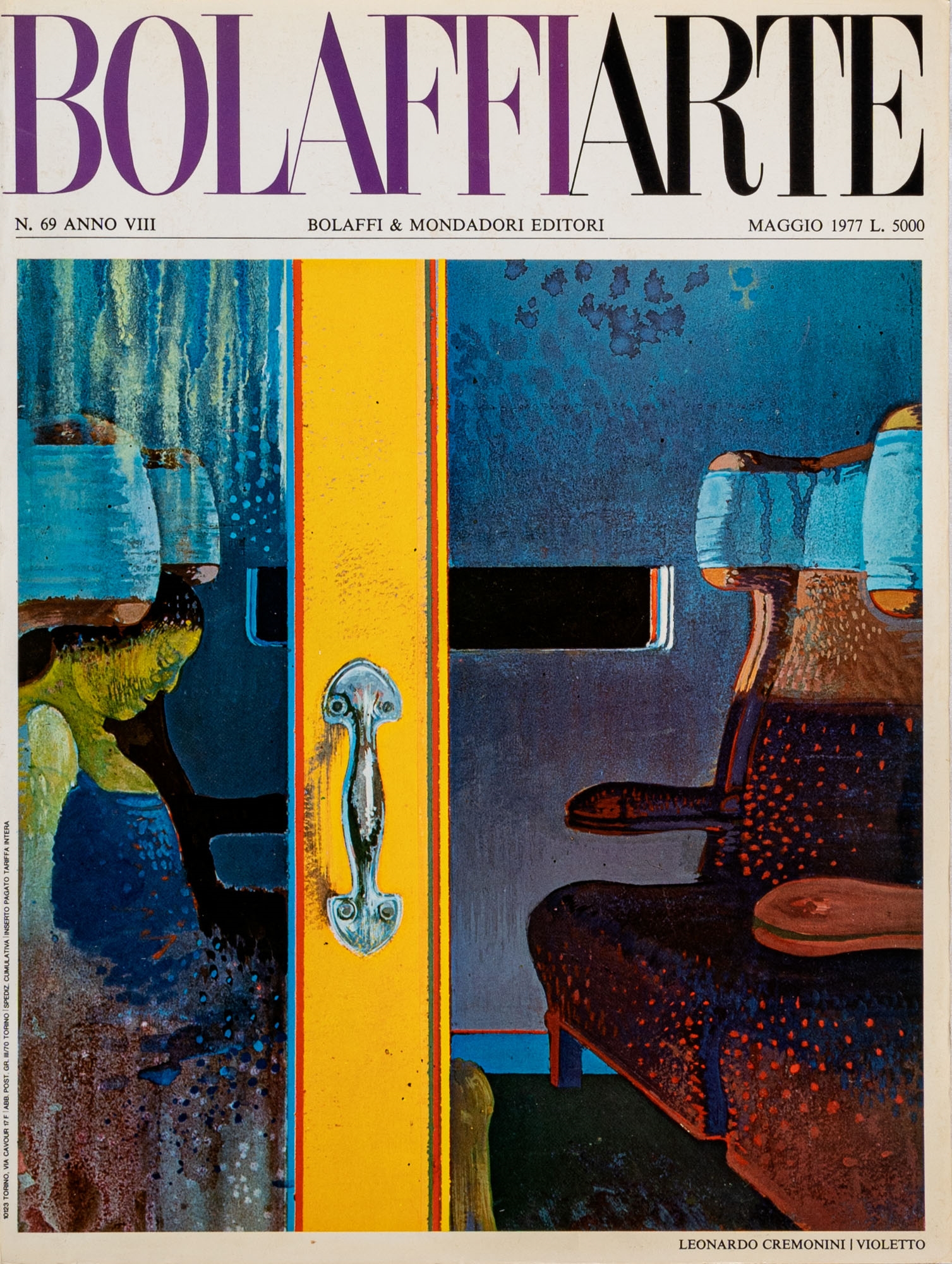 Leonardo Cremonini | Violetto (1977) | MutualArt
