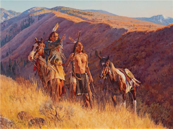 Jim Norton | A Crow Warrior | MutualArt