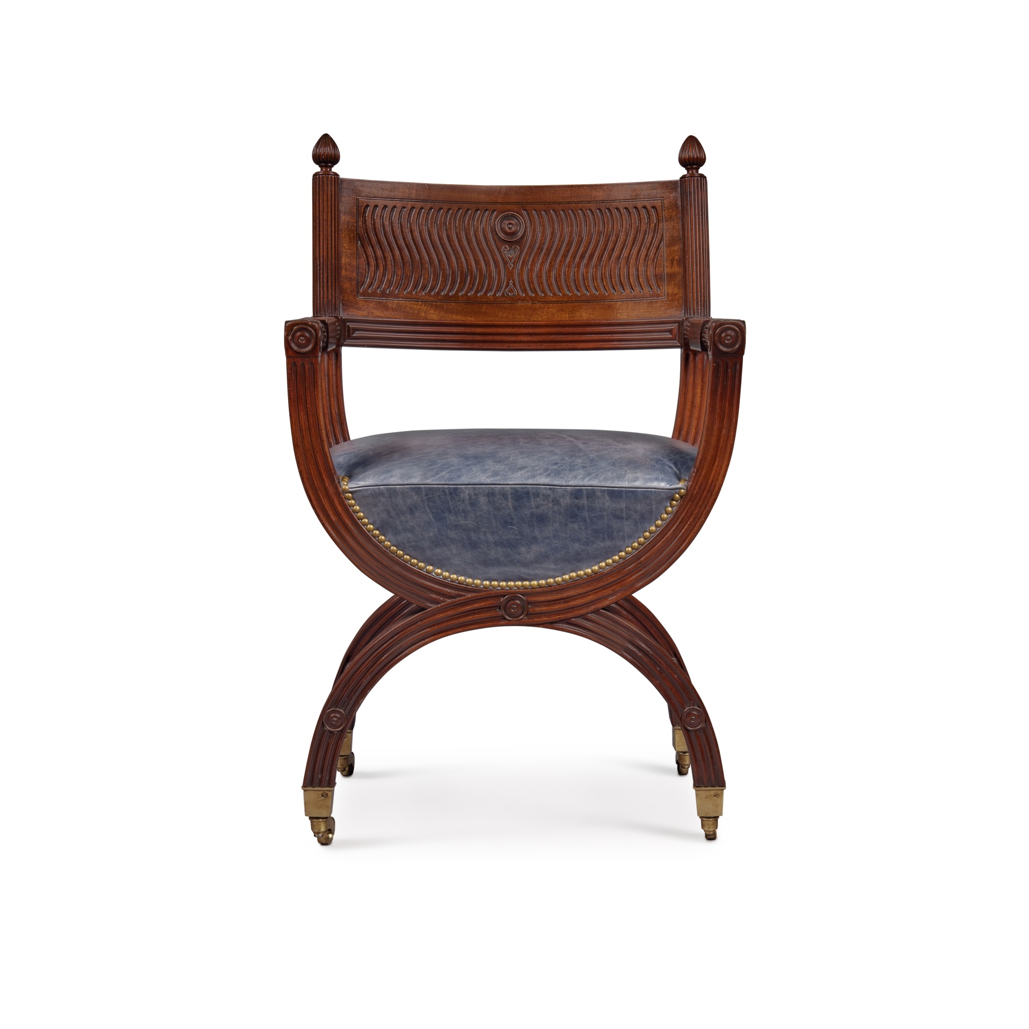 Thomas Hope | X-Frame Armchair (Circa 1880) | MutualArt