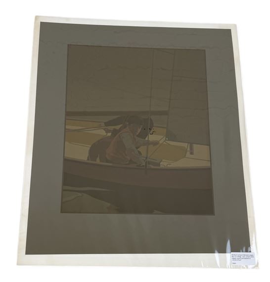 Michael Leonard | BOY IN DINGY | MutualArt