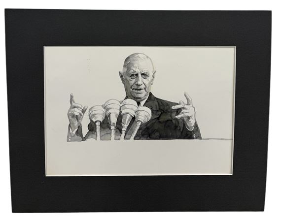 Michael Leonard | CHARLES DE GAULLE | MutualArt