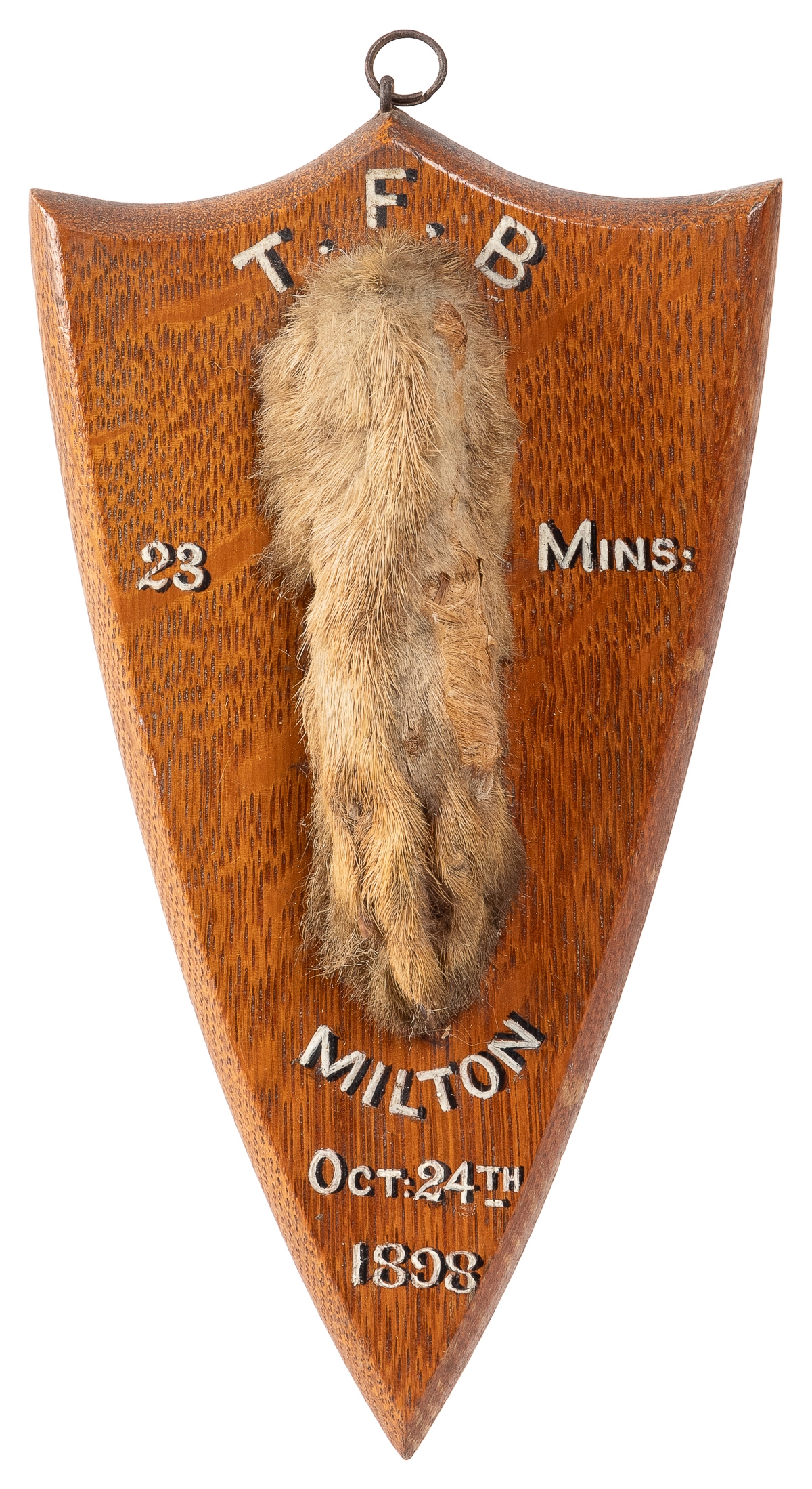 William Farren | Red Fox Paw Mounted Taxidermy (1898) | MutualArt
