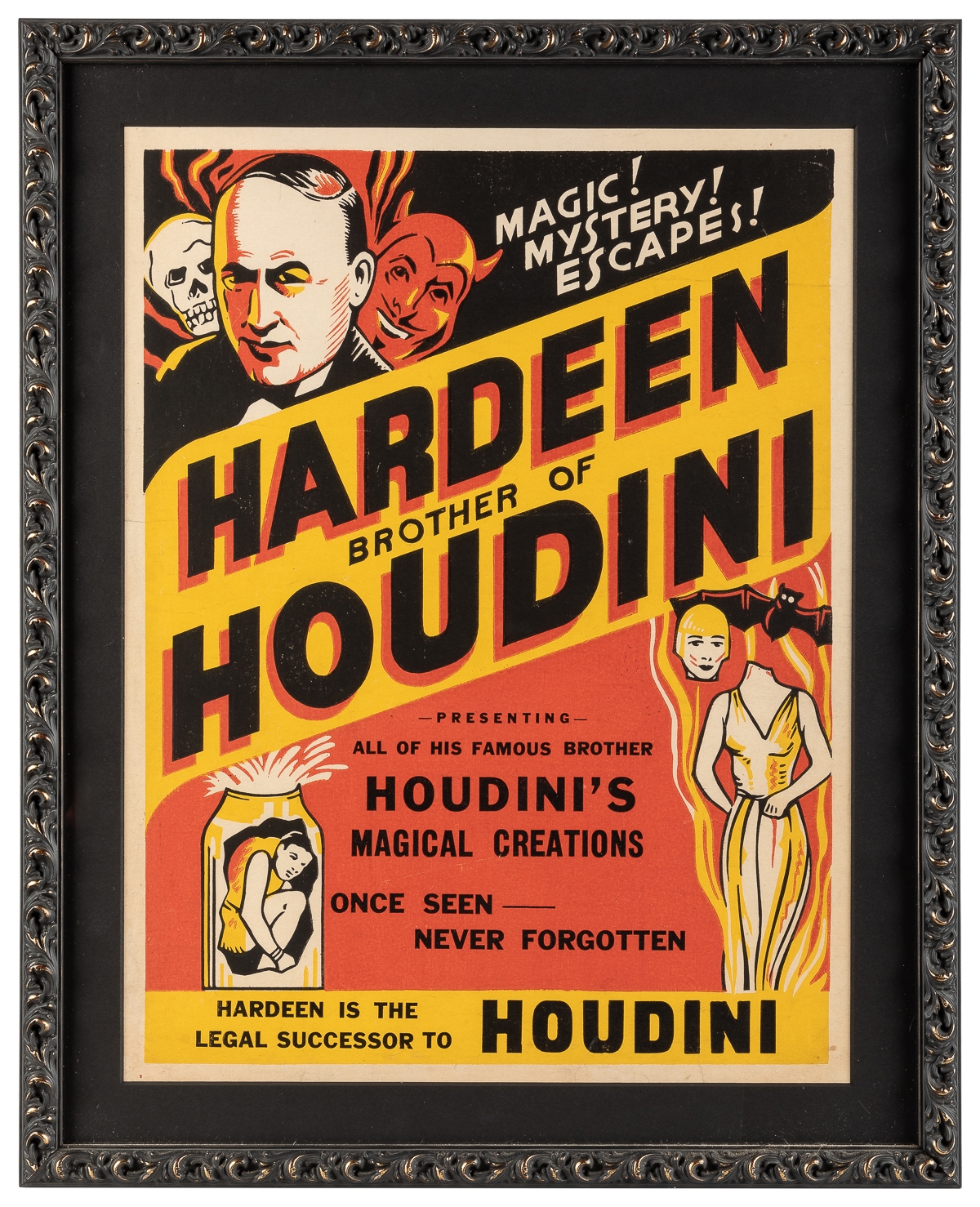 Hardeen, Theo (1876–1945) | Hardeen Brother of Houdini (Circa 1935 ...