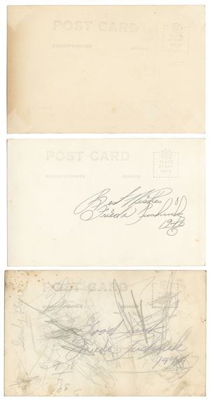 Frieda Pushnik | “The Armless and Legless Wonder / Three Signed RPPCs ...