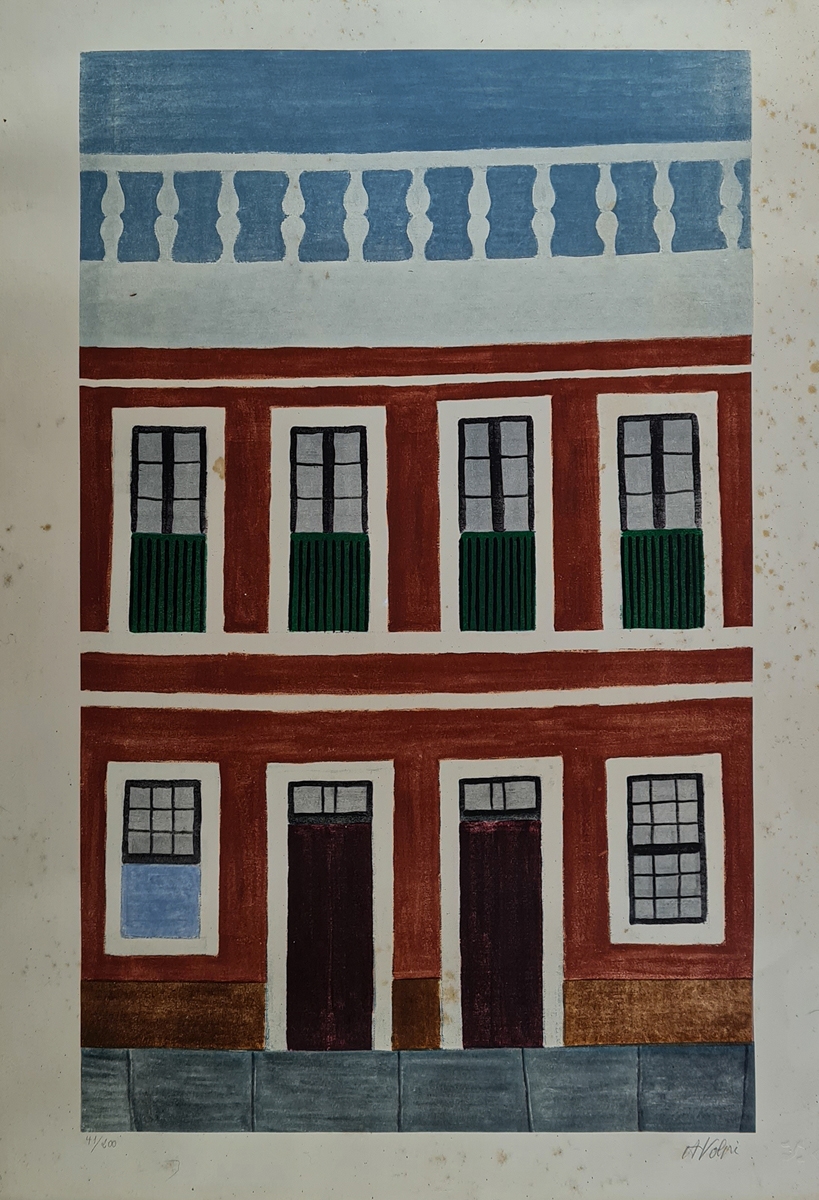 Alfredo Volpi | Fachada | MutualArt
