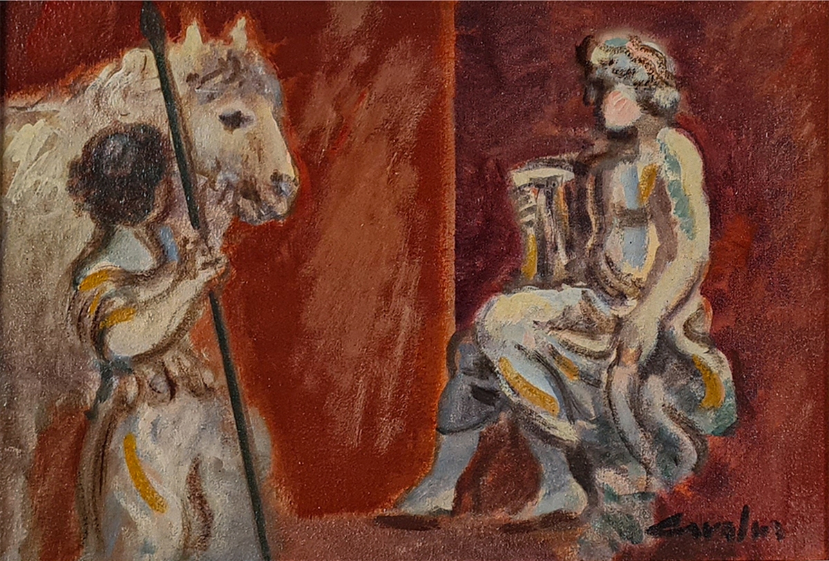 Carlos Cannone | Figuras com cavalo | MutualArt