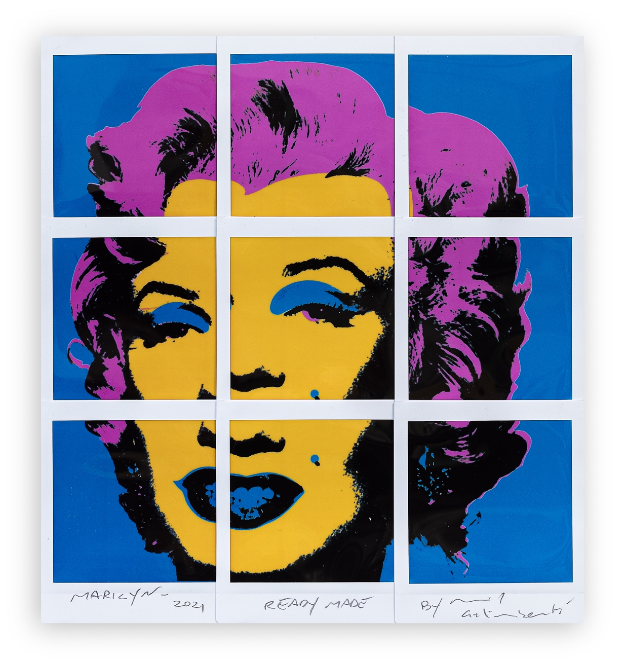 Maurizio Galimberti | Marilyn Mosaic | MutualArt