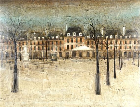 Georges Damin | Place des Vosges | MutualArt