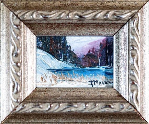 Joanne Modderman | JOANNE MODDERMAN OIL MINIATURE LANDSCAPE PAINTING ...