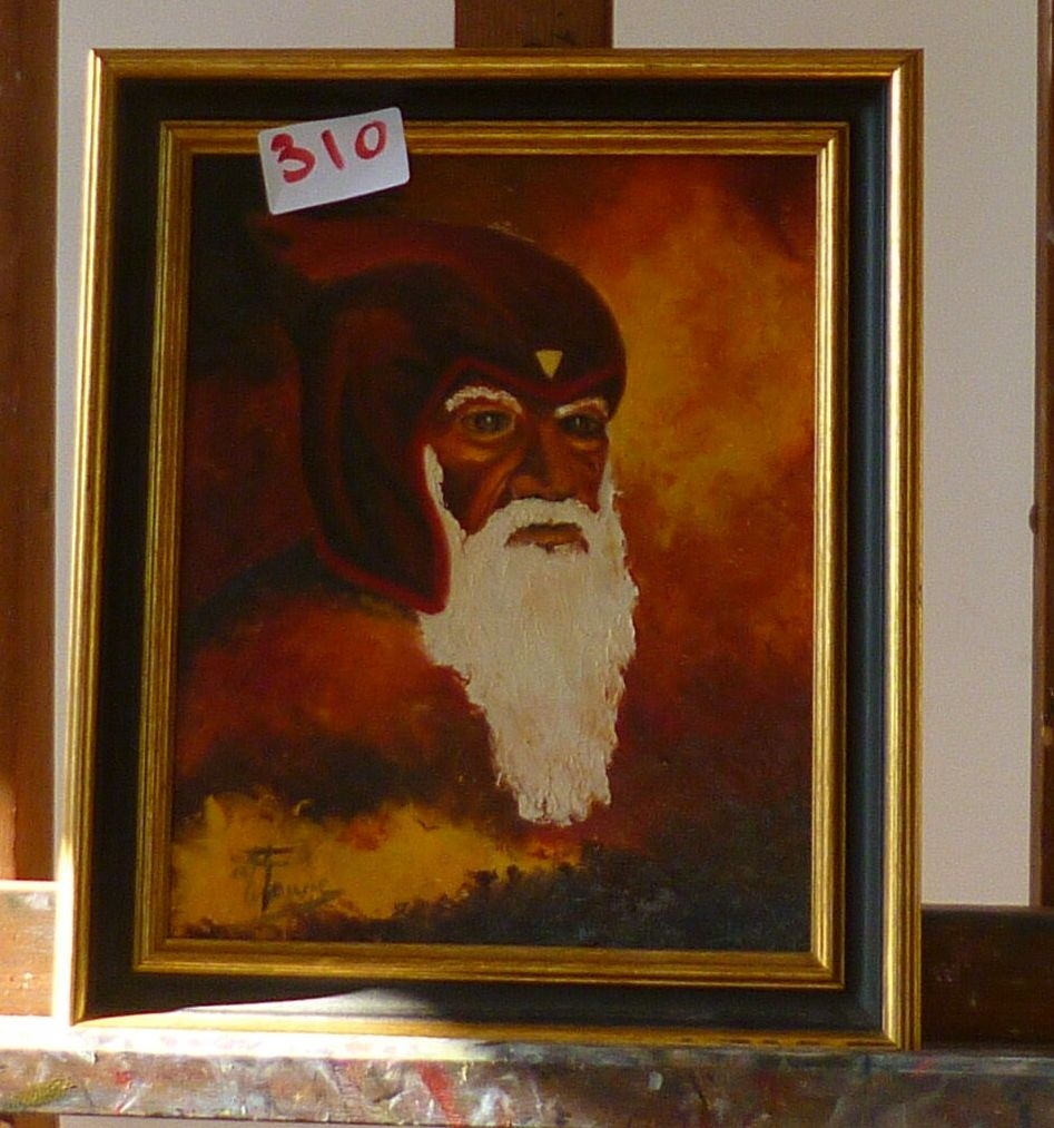 Annie Faure | Le rouge a la coiffe | MutualArt