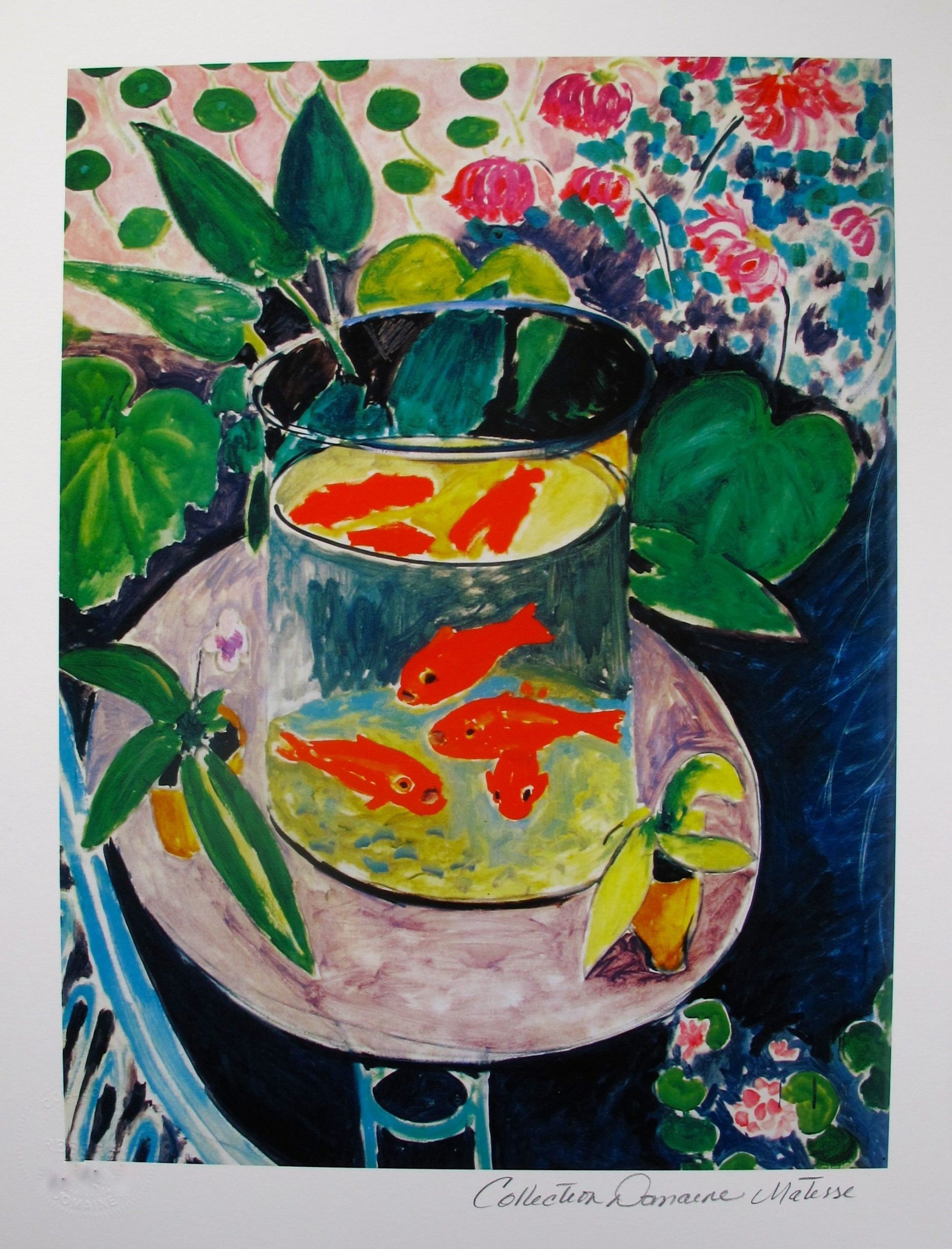 Henri Matisse | Henri Matisse GOLDFISH Estate Signed Limited Edition ...