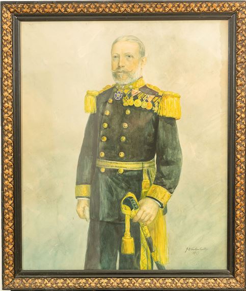 Hermann Winterhalter | Portrait of Miss Charlotte Richard-Moser | MutualArt