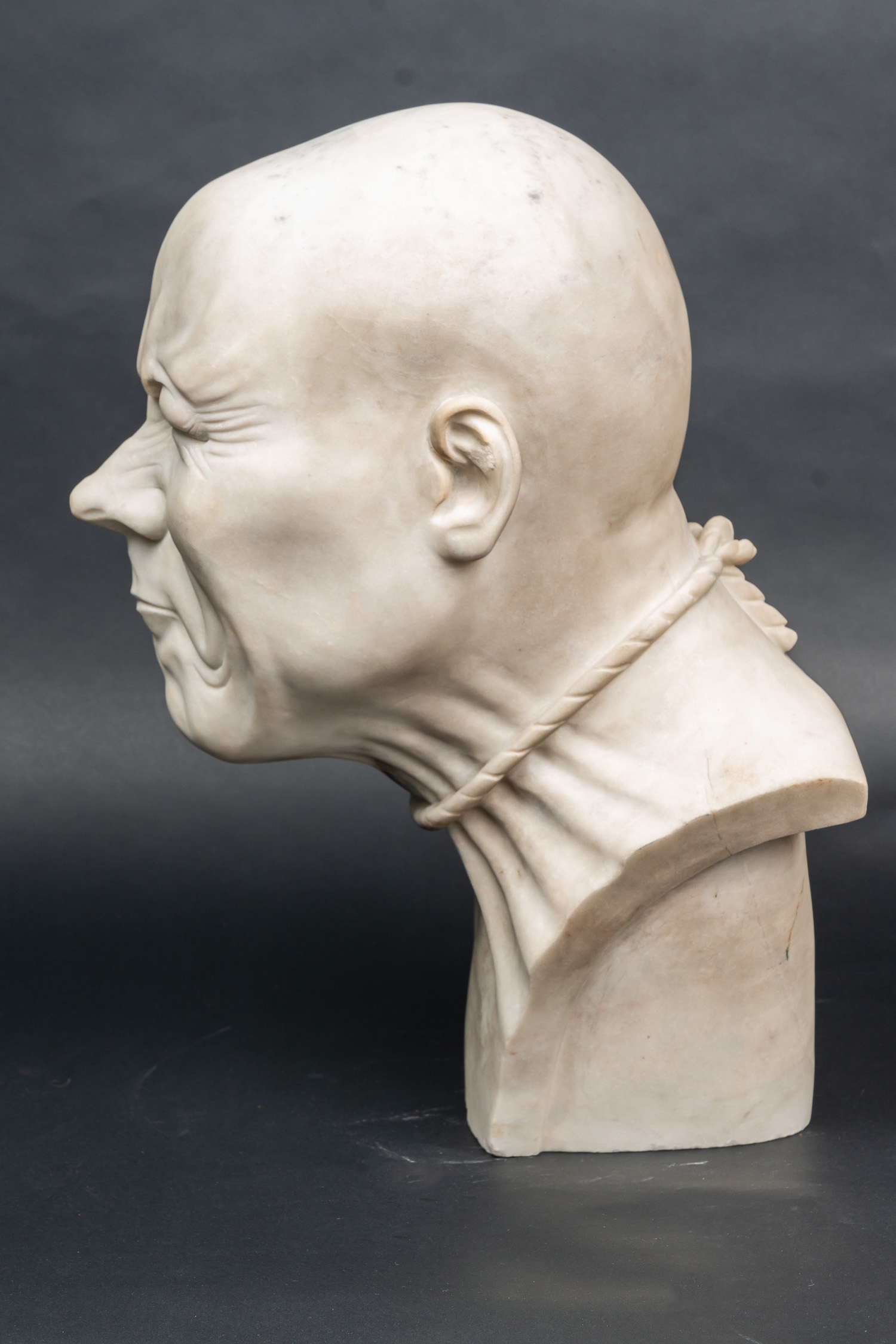 Franz Xaver Messerschmidt | character head of a male portrait bust with ...