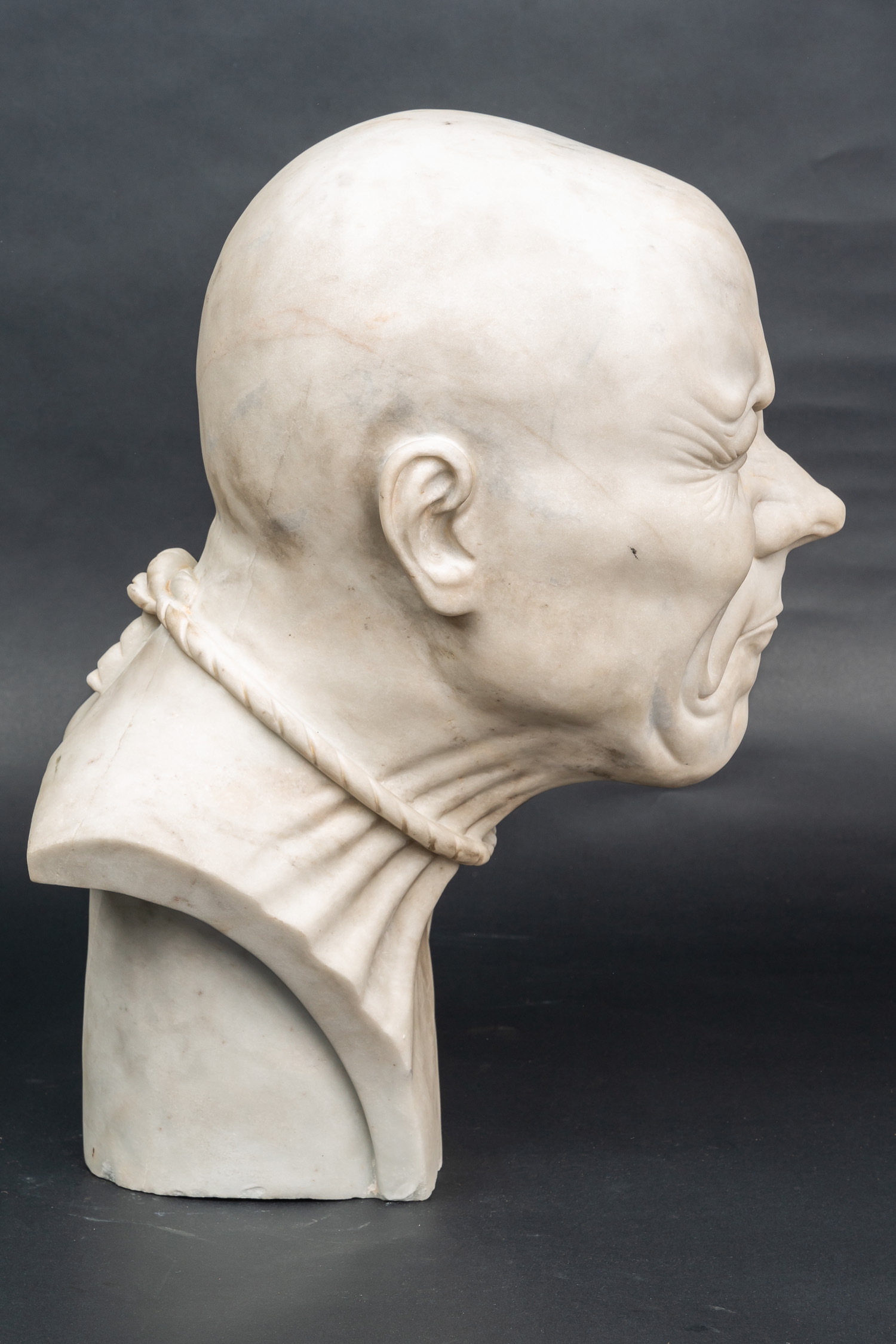 Franz Xaver Messerschmidt | character head of a male portrait bust with ...
