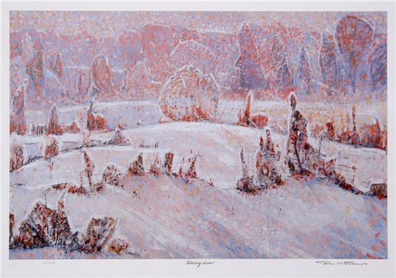 Tom Mathews | BLOWING SNOW (1998) | MutualArt