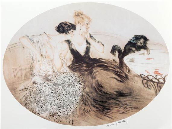 Louis Icart | FISHING | MutualArt